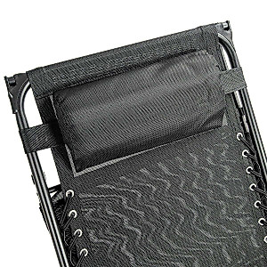 UYSB Folding Rocking Chair Gravity Furniture Sunshade Canopy Black Chair Rocking Chair Rocker Chair Rocker Camp Chair Rocker Recliner Rocking Camp Chair Rocking Chairs Outdoor Rocking ch