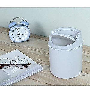 Mini Desktops Mini Creative Covered Kitchen Living Room Trash Can Kitchen，Dining & Bar Halloween Onsale