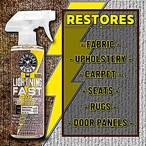 Chemical Guys SPI_191_16 Lightning Fast Carpet and Upholstery Stain Extractor & SPI22016 Total Interior Cleaner and Protectant, Safe for Cars, Trucks, SUVs, Jeeps, Motorcycles, RVs & More, 16 fl oz