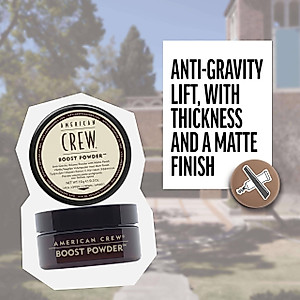 American Crew Men's Hair Boost Powder, Provides Lift & Volume, 0.3 Oz (Pack of 1)