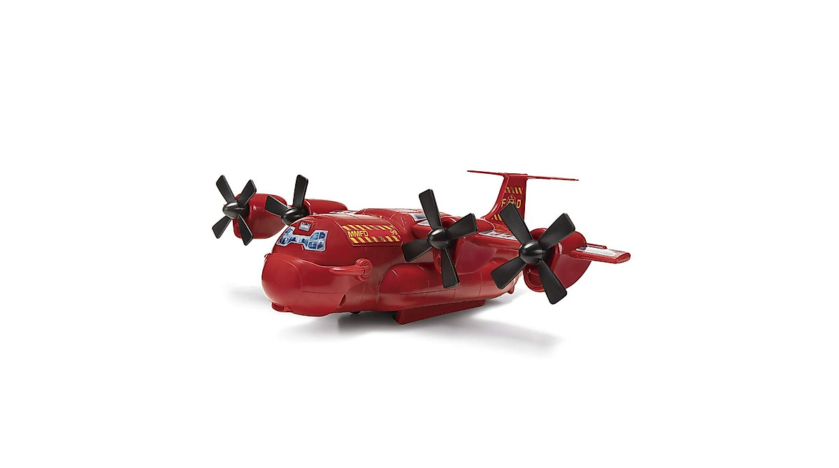 Micro Machines Fire and Rescue Cargo Transporter - Action Toy