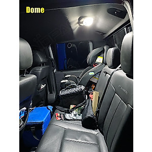 ENDPAGE 9-Pieces F150 Interior LED Light Kit for Ford F-150 2009 2010 2011 2012 2013 2014 White 6000K Interior LED Lighting Package + Cargo Lights, License Plate Lights, Install Tool