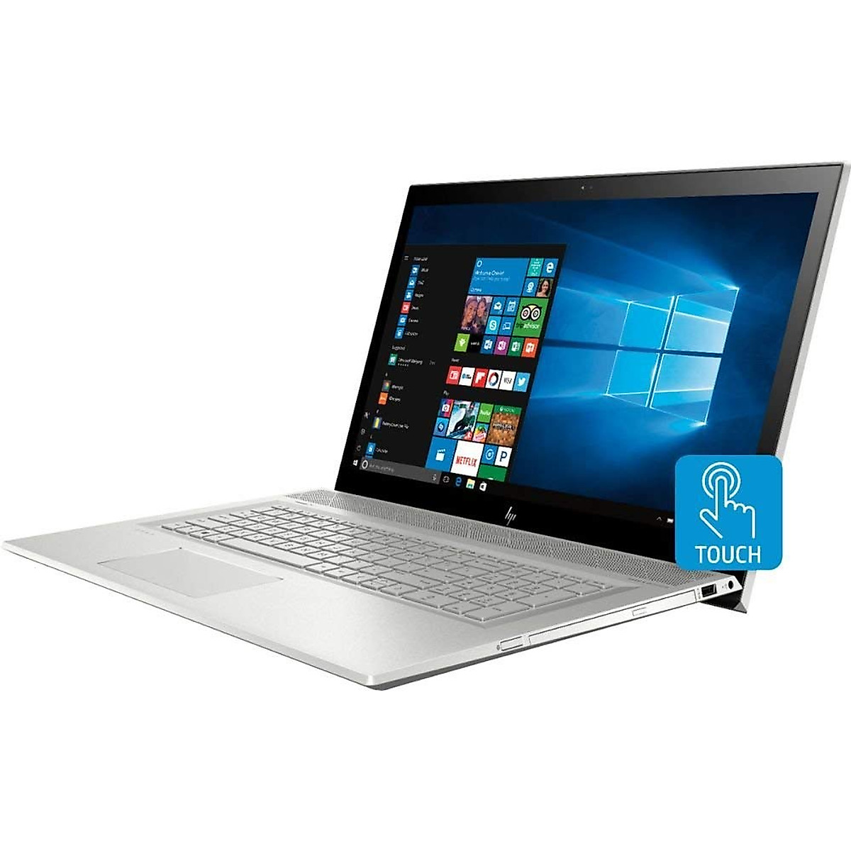 HP Envy 17m - 17.3" FHD Touch - i7-8550u - NVIDIA MX150 (2GB) - 12GB RAM - 1TB HDD - Silver