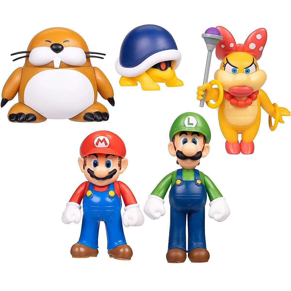 Super Mario World of Nintendo 2.5-inch Mini Figure Monty Mole