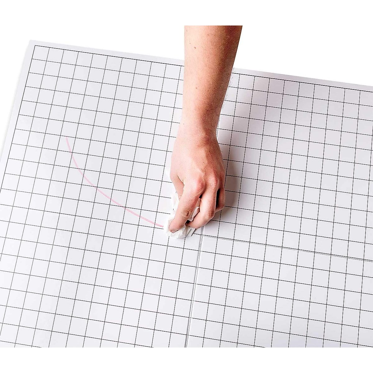 Hexers Lite Role-Playing Game Board RPG Game Mat, Compatible with Dungeons and Dragons DD D&D and Pathfinder 1 inch Squares Dry Erase, RPG Miniatures Mat or Tabletop Role-Playing Dice Map