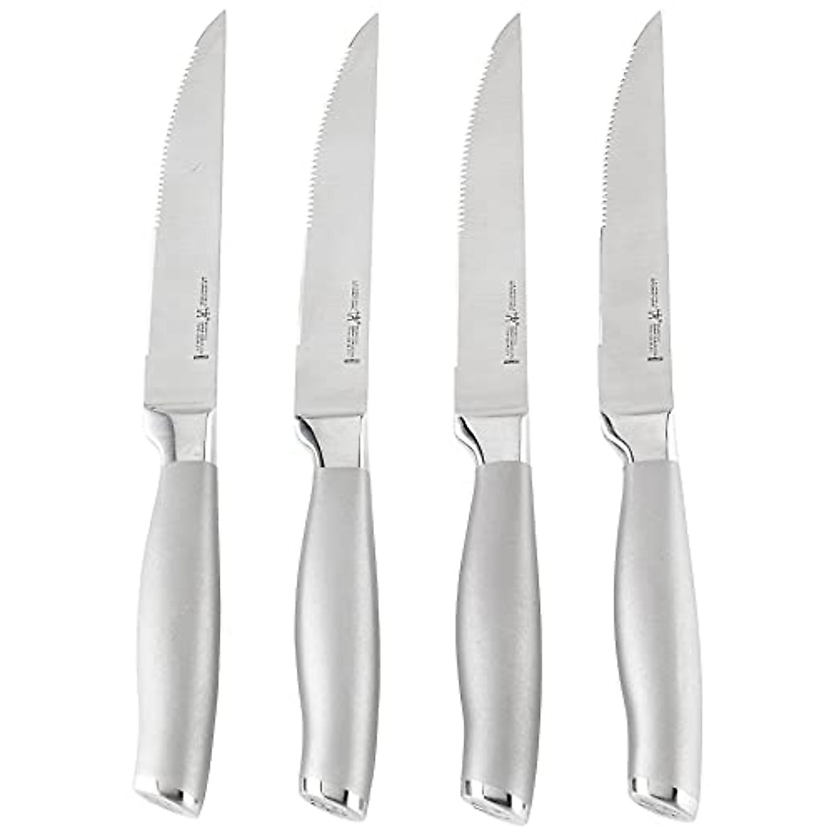 HENCKELS Modernist Razor-Sharp Steak Knife Set of 4, German Engineered Informed by 100+ Years of Mastery, Stainless Steel