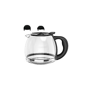Coffee Machine Replacement 12CUP Glass Carafe, Fit With Hamilton Beach 49902/04 Coffee Maker, 12 cup coffee maker 46299/46290,43874