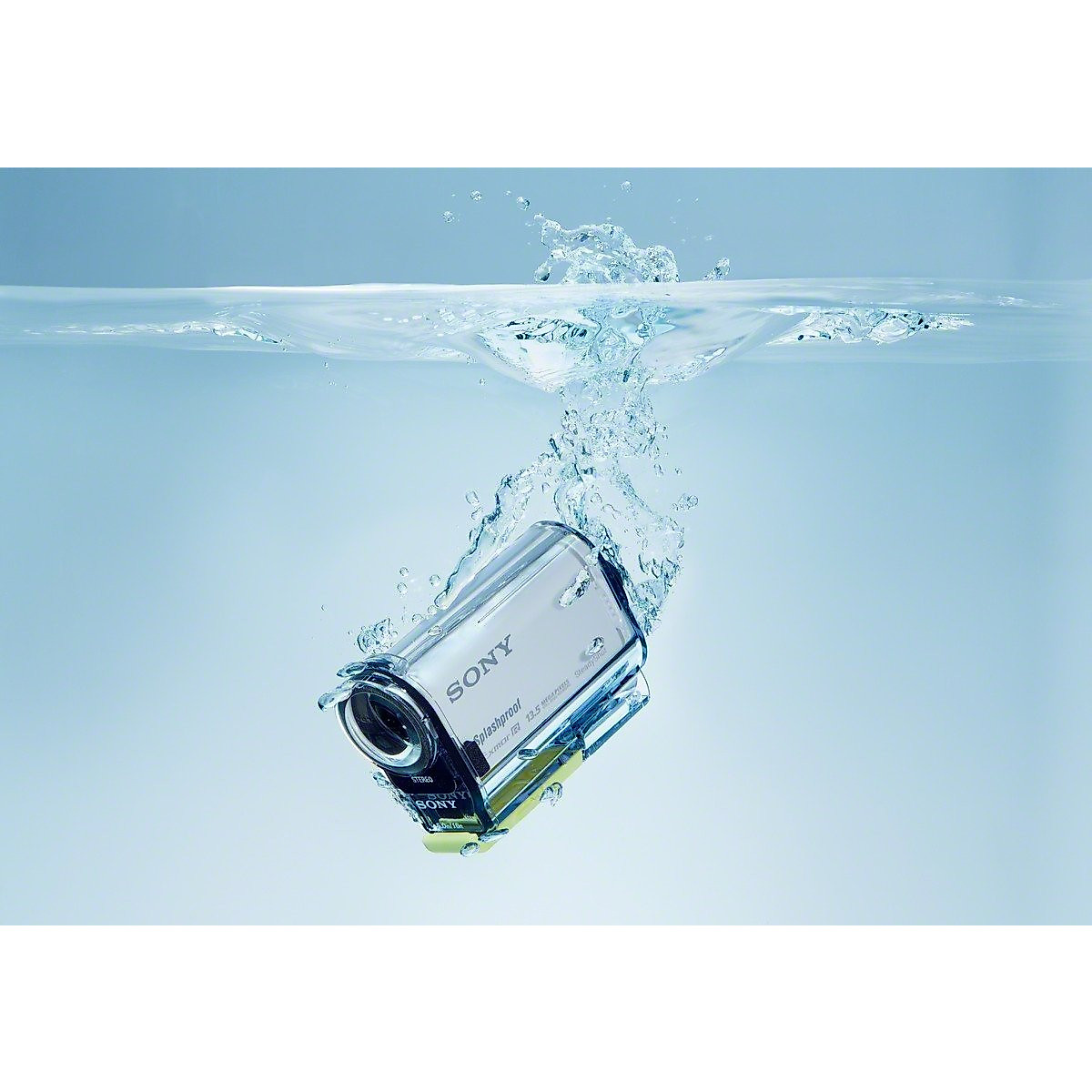 Sony HDR-AS100VR POV Action Video Camera with Live View Remote (White)