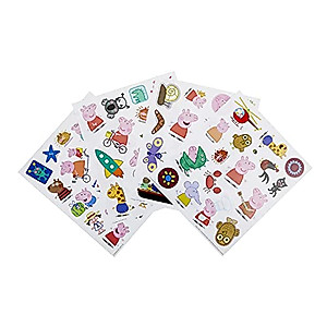 Crayola Peppa Pig Coloring Pages and Stickers, Gift for Kids, Ages 3, 4, 5, 6