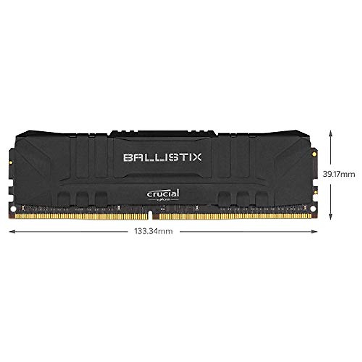 Crucial Ballistix RGB 3000 MHz DDR4 DRAM Desktop Gaming Memory Kit 32GB (16GBx2) CL15 BL2K16G30C15U4BL (Black)