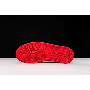 NIKE Men's Modern, Black Fire Red White, 9