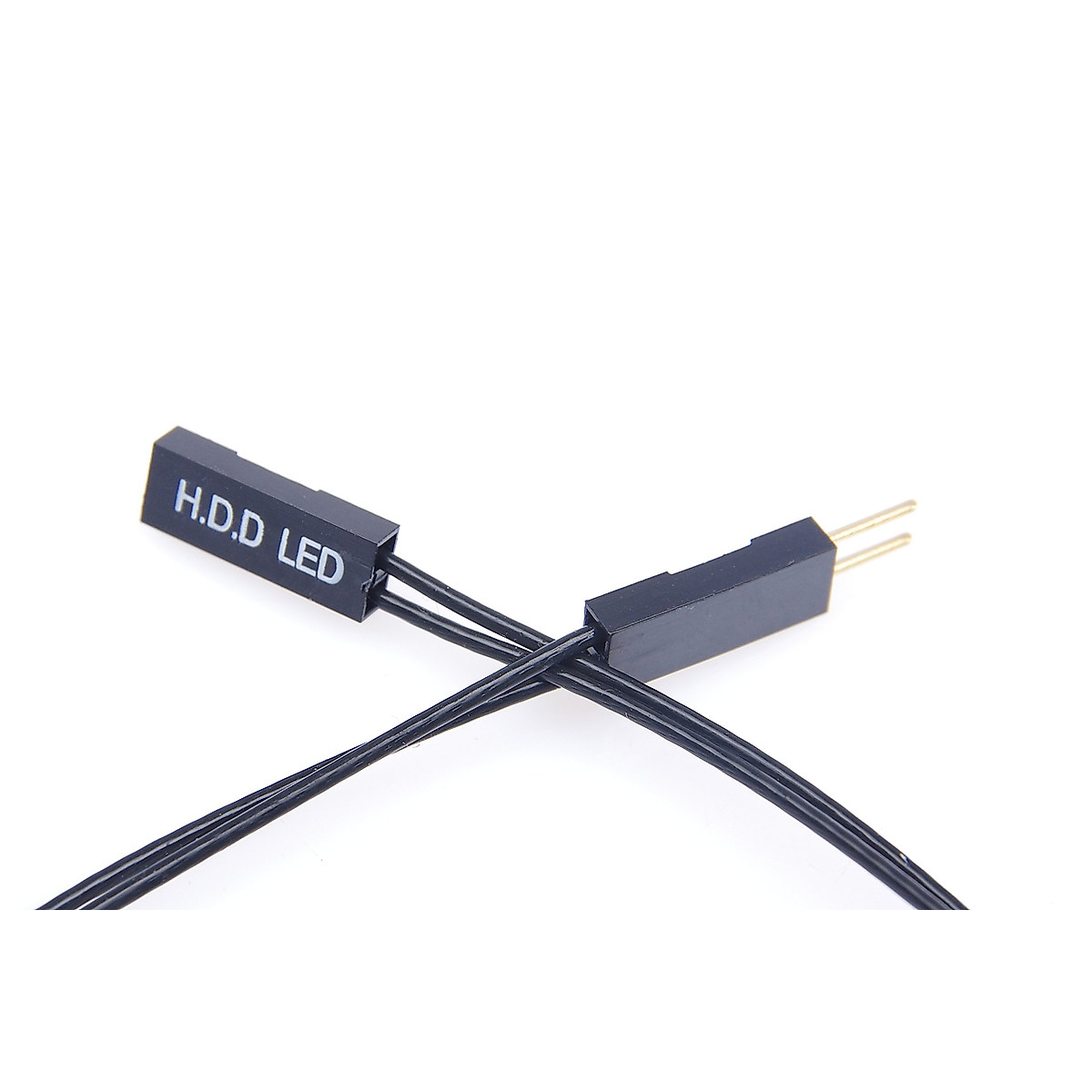 LM YN Motherboard Extension Cable Set 22AWG Silver Plating Cord Gold-Plated Plug Six Kinds POWE LED HDD LED Power SW Reset SW HD Audio Front USB Extension Cable Length 11 inches Compatible with PC