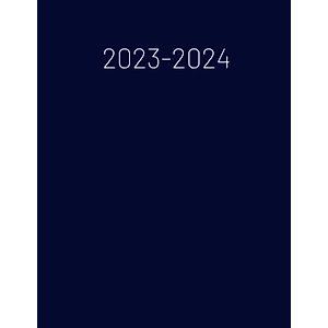 A4 Academic Diary 2023-2024 Week To View: Mid Year Weekly Planner Agenda Personal Organiser Calendars For School University Student Teacher- Dated From August 2023 To July 2024