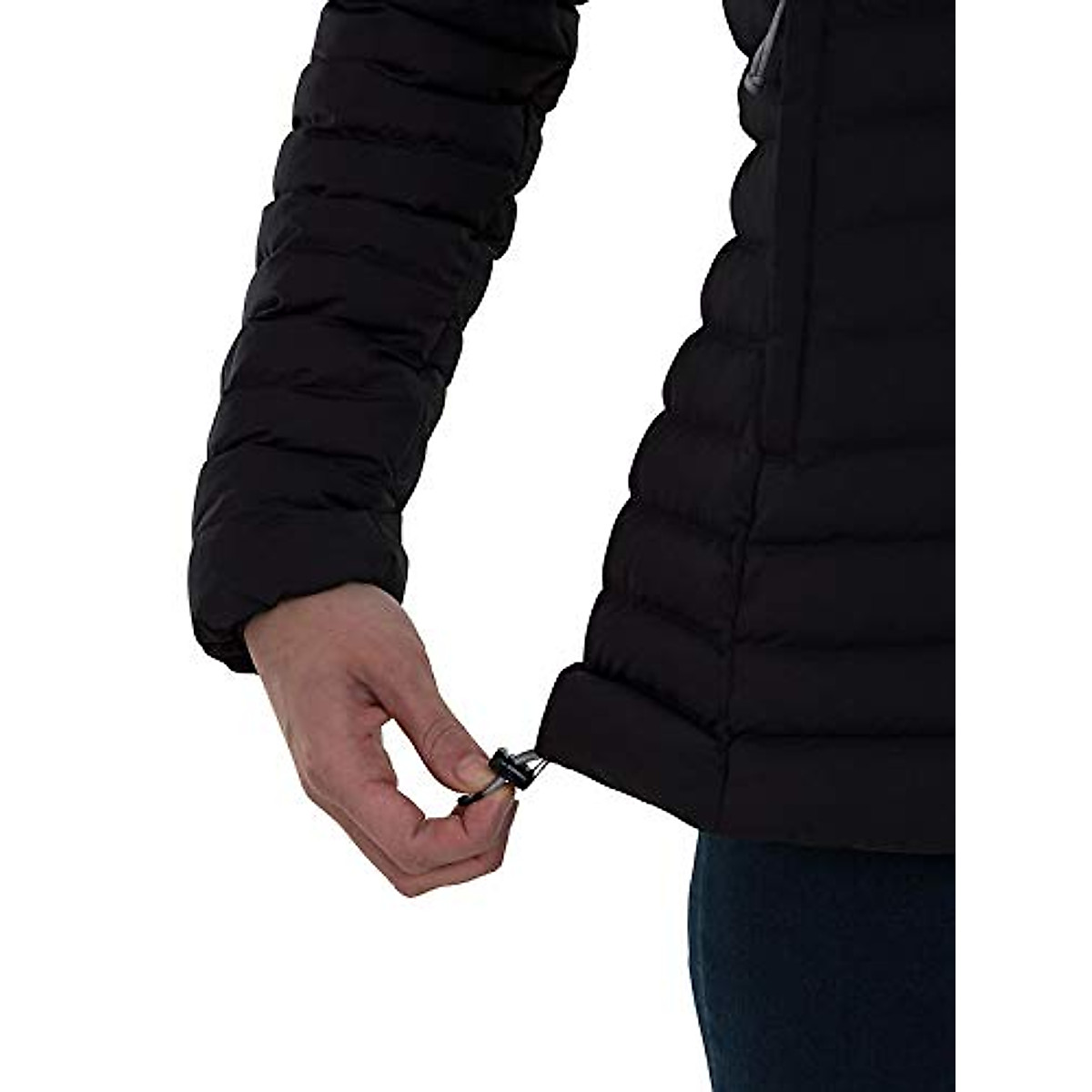 Berghaus Women's Standard Puffer Insulated Jacket Water Repellent Nula, Non-Hooded Jet Black