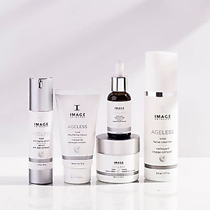 IMAGE Skincare, AGELESS Total Facial Cleanser, Anti-Aging Exfoliating Face Wash for Hydrated and Smoother Skin, 6 oz