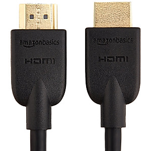 Amazon Basics Uni-Directional DisplayPort to HDMI Display Cable - 3 Feet & CL3 Rated High-Speed 4K HDMI Cable - 3 Feet, Pack of 2