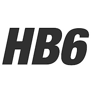 HeadBlade HB6 Refill Blades - 6 Stainless Steel Blades for No Tugging or Pulling, Shave Less, Works for Face, Body, and Scalp