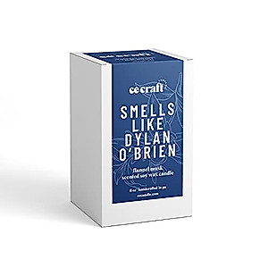 CE Craft - Smells Like Dylan O'Brien Scented Candle - Gift for Her, Girlfriend Gift, Celebrity Prayer Candle, Teen Wolf Gift
