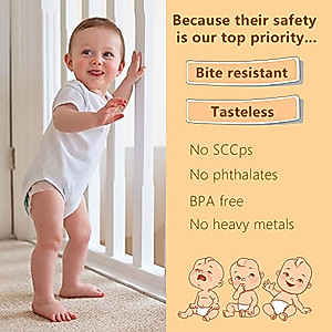 Corner Protector for Baby, Protectors Guards(18 Pack) - Furniture Corner Guard & Edge Safety Bumpers - Baby Proof Bumper & Cushion to Cover Sharp Furniture & Table Edges - Clear and Transparent