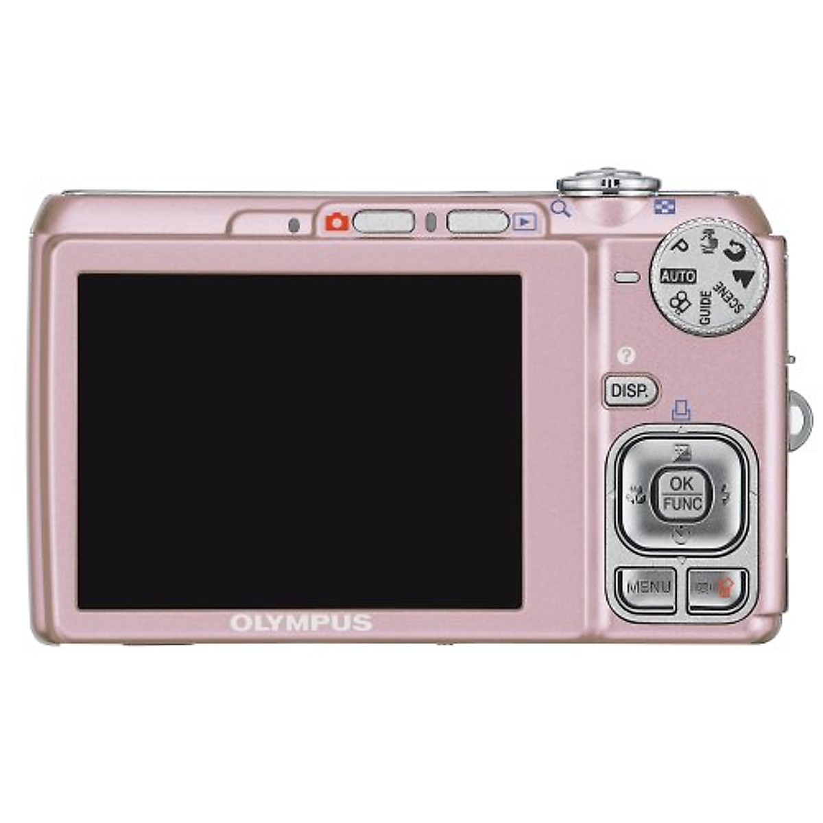 Olympus FE-340 8MP Digital Camera with 5x Optical Zoom (Pink)