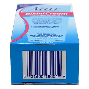Nair Nair Sensitive Bikini Cream Hair Remover - 1.7 oz: 3 Units.