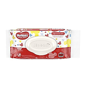 Huggies Simply Clean, Fragrance-free Baby Wipes, 24 Sheets