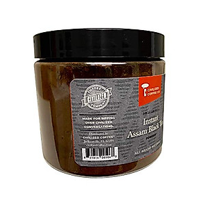 Civilized Coffee Instant Assam Black Tea Powder for Hot Tea, Iced Tea & Baking (8 oz) (1)