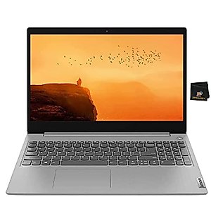 Lenovo IdeaPad 3 ChromeBook Laptop 15.6" FHD Intel Celeron N4500 Dual- Core Processor, 4GB RAM 32GB eMMC SSD Storage Wi-Fi Bluetooth, Webcam, Chrome OS + Zipnology Cloth - New