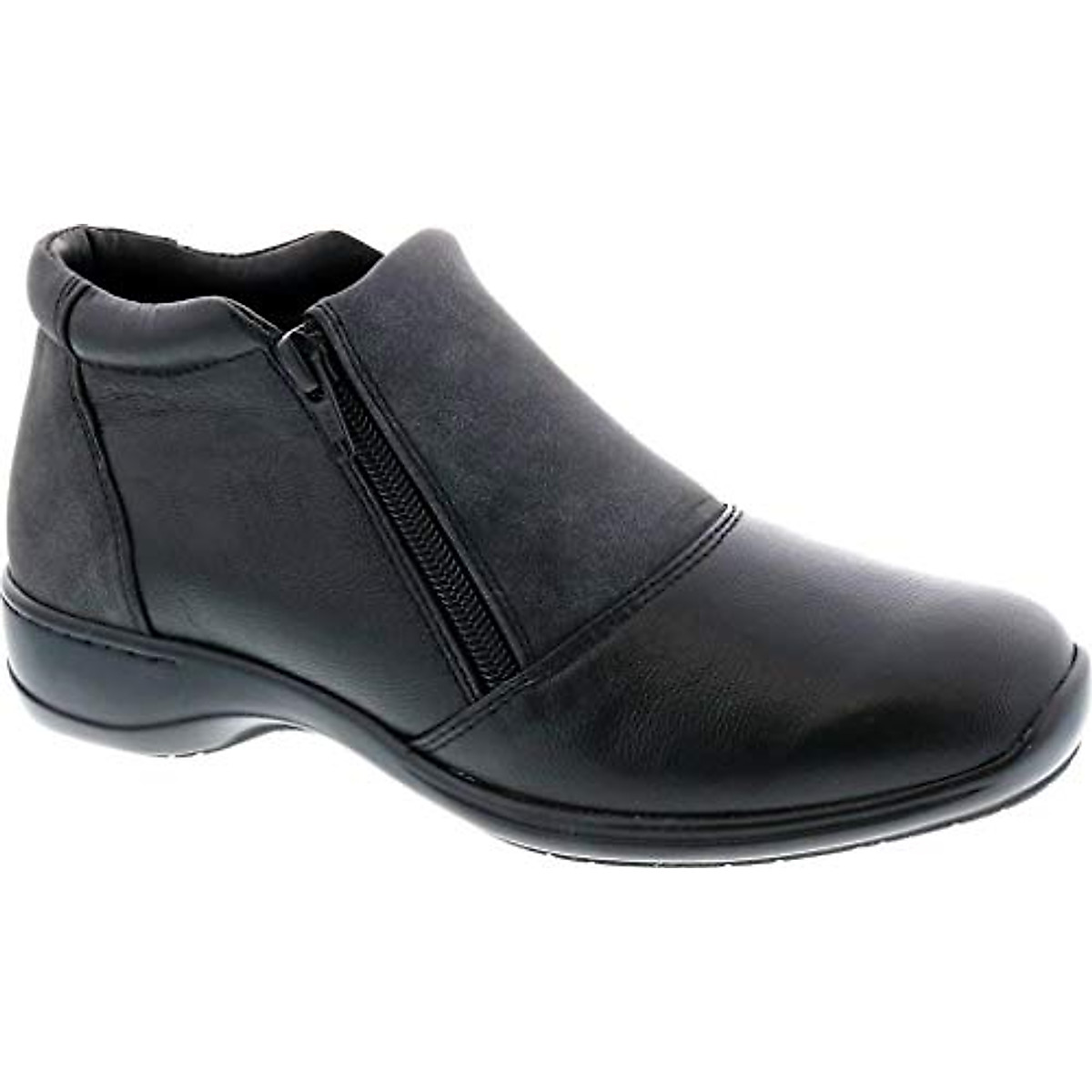 ROS Hommerson Superb Comfort 62036 Women's Casual Boot Leather Z Black - 10 SS