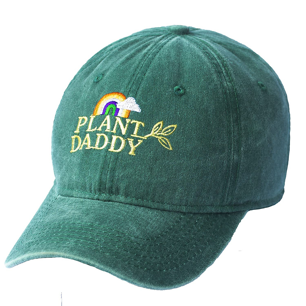 GNAHZNUXNAIX Plant Daddy Dad Hat, Green Garden Hat for Men Embroidered Baseball Cap