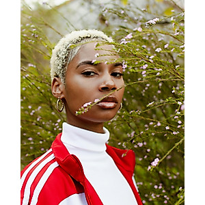 FIFTH CUE Solid Titanium Press Fit Cubic Zirconia 2mm Micro Ball Top L bend Stud Nose Ring (18G)