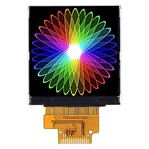 Eujgoov 1.54in TFT Screen LCD Display Module 240x240 Resolution SPI Interface ST7789V Drive