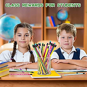 60 Pcs Inspirational Pencils Personalized Pencils with Name Cute Pencils Motivational Pencils for Student Color Changing Mood Pencils Heat Activated Pencils for Kids School (Multicolor)