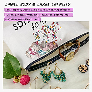 Hookoome Nurse Practitioner Gifts for Women - Bag Full Of Drugs- Funny Medicine Cosmetic Pill Bag Storage Multifunction Pouch for Her Mom Patient Birthday Gifts