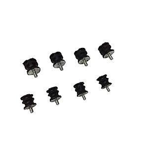 ENGINERUN 501699401 (8 PCS) AV Mount Isolator Buffer Compatible with Husqvarna Chainsaw 61 66 266 268 272 xp 272xp Jonered 625 630 Parts Fits for OEM 4 pcs Small 501699401 & 4 pcs Large 501628701