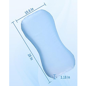 Little Bo Baby Toddler Pillow, BASF Memory Foam Core Pillow - Ventilated & Height Adjustable - 1 Pack Toddler Size - Without Pillowcase