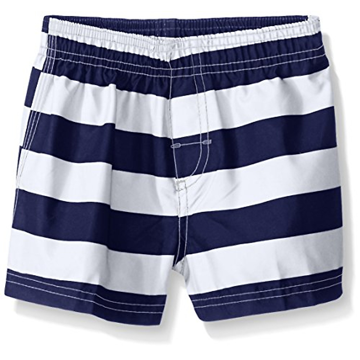 Kanu Surf Boys Quick Dry UPF 50+ Infant & Baby Trunks, Troy Navy/White, 12 Months