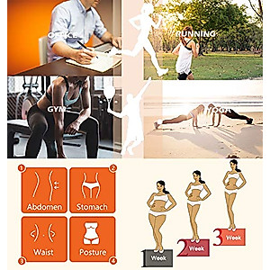 ANGOOL Neopren Waist Trainer for Women,Workout Plus Size Trimmer Belt Sauna Sweat Corset Cincher with Zipper L Pink