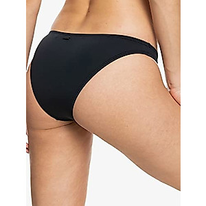 Roxy Women’s Beach Classics Moderate Bikini Bottoms, Anthracite 22, S