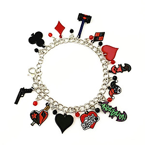 FJCPHAHA Wonderful Boutique Original Design Quality Cosplay Clown Charm Bracelet Gifts for Woman