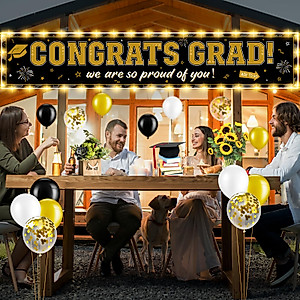 36 Pieces Halloween Birthday Party Decoration Set, Halloween Theme Happy Birthday Banner with 35 Pcs Balloons Pumpkin Cat Tombstone Mummy Birthday Yard Banner for kids Halloween Party Favors Supplies