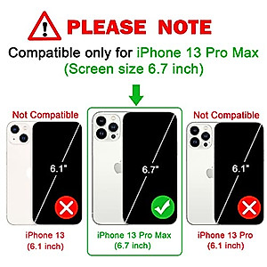 OWLSTAR Compatible with iPhone 13 Pro Max Case, Cute Neon Clear Soft Phone Case for Women and Girls, Flexible Slim TPU Shockproof Transparent Bumper Protective Cover (Hot Pink)