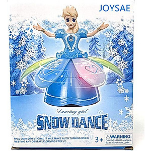 JOYSAE Battery-Operated Princess Doll for Girls: Snow Dance, Flashing & Singing Toy (Ages 3+)