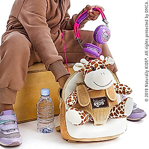 Naturally KIDS Giraffe Backpack, Giraffe Toy for Toddler, Giraffe Stuffed Animal, Giraffe Gifts