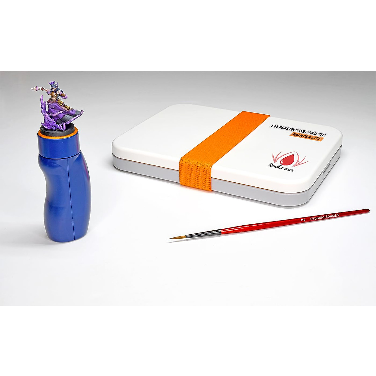 Redgrassgames Everlasting Wet Palette - Painter Lite - 50 Sheets/2 Foam - The Original Wet Palette for Miniature Painting, Approved by Pro Painters