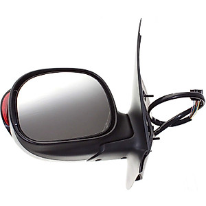 Kool Vue Driver & Passenger Side Power Heated Mirrors for Ford Expedition 2000 With Signal Light & Memory Paintable