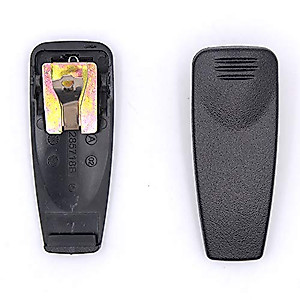 4 Pack HNN9013 Belt Clip Compatible for Motorola HT1250 HT750 XTS2500 XTS1500 CP185 CP125 CT250 CT450 PR860 GP140 GP328 GP338 GP340 GP360 GP380 GP640 R720Plus HLN9844A HLN9844
