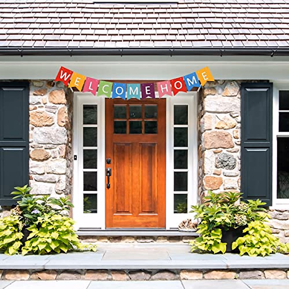 Welcome Home Banner - Colorful, Reusable & Easy to Hang