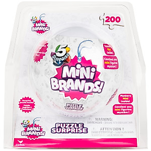 Spin Master Games Mini Brands Mini Market Dash Food Game, for Families and Kids Ages 5 and up