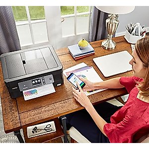 Brother Wireless All-in-One Inkjet Printer, MFC-J895DW, Multi-function Color Printer, Duplex Printing, NFC One Touch to Connect Mobile Printing, Amazon Dash Replenishment Enabled, Black, Standard